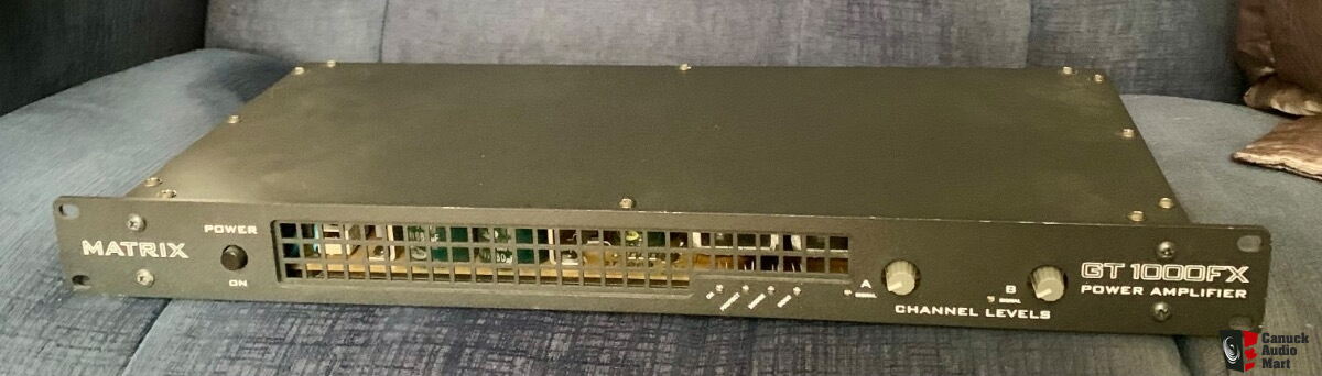 Matrix Amplifier Gt1000fx * free shipping For Sale - Canuck Audio Mart