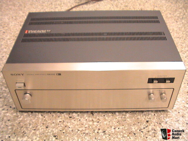 Sony TAN-5550 V-FET Power Amplifier "For Parts Photo #546036 - US Audio ...