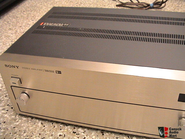 Sony TAN-5550 V-FET Power Amplifier "For Parts Photo #546036 - US Audio ...