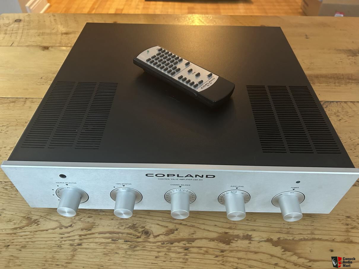 Copland CSA 303 Mk II Hybrid Preamplifier Photo #5461546 - Canuck Audio ...