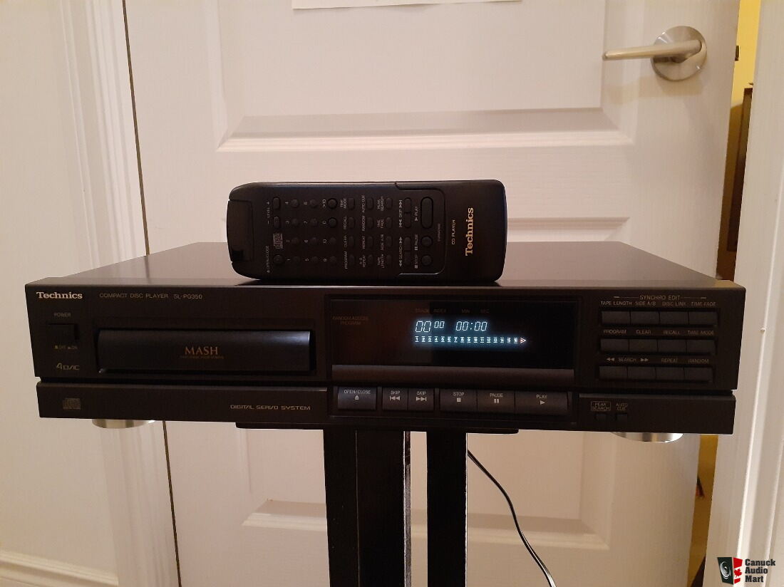 Excellent Technics Single-disc CD Player Model SL-PG350 with Remote ...