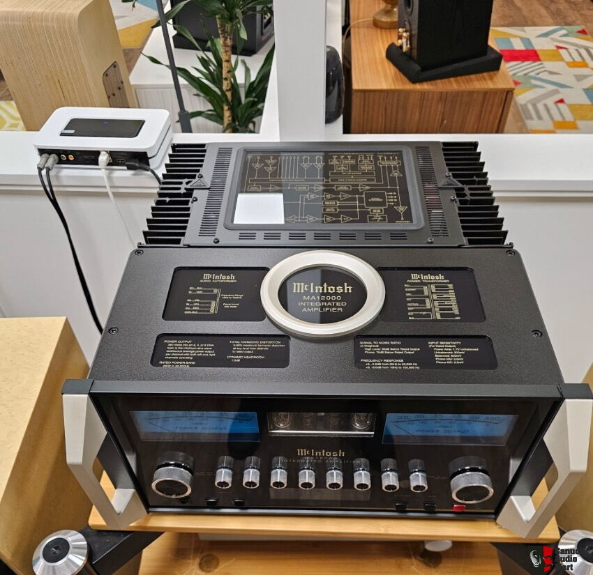 McIntosh MA-12000 Int Amp, w/DA2 DAC Card: Excellent Trade-In; acX ...