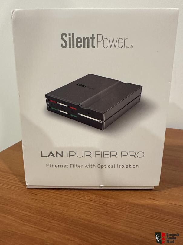 ifi LAN iPURIFIER PRO optical isolation with ifi power X power supply ...