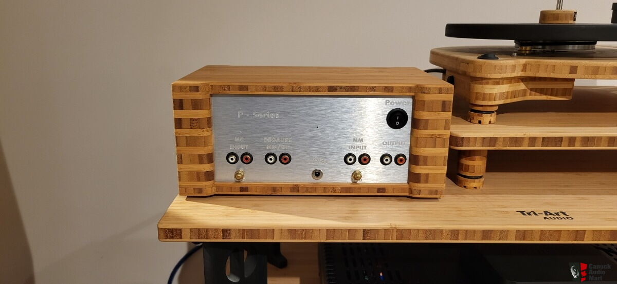 Tri-Art Audio MM/MC Phono Preamp Adustable Loading & Gain & Degaus ...