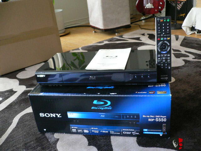 SONY BLUE RAY DVD PLAYER BDP -S550