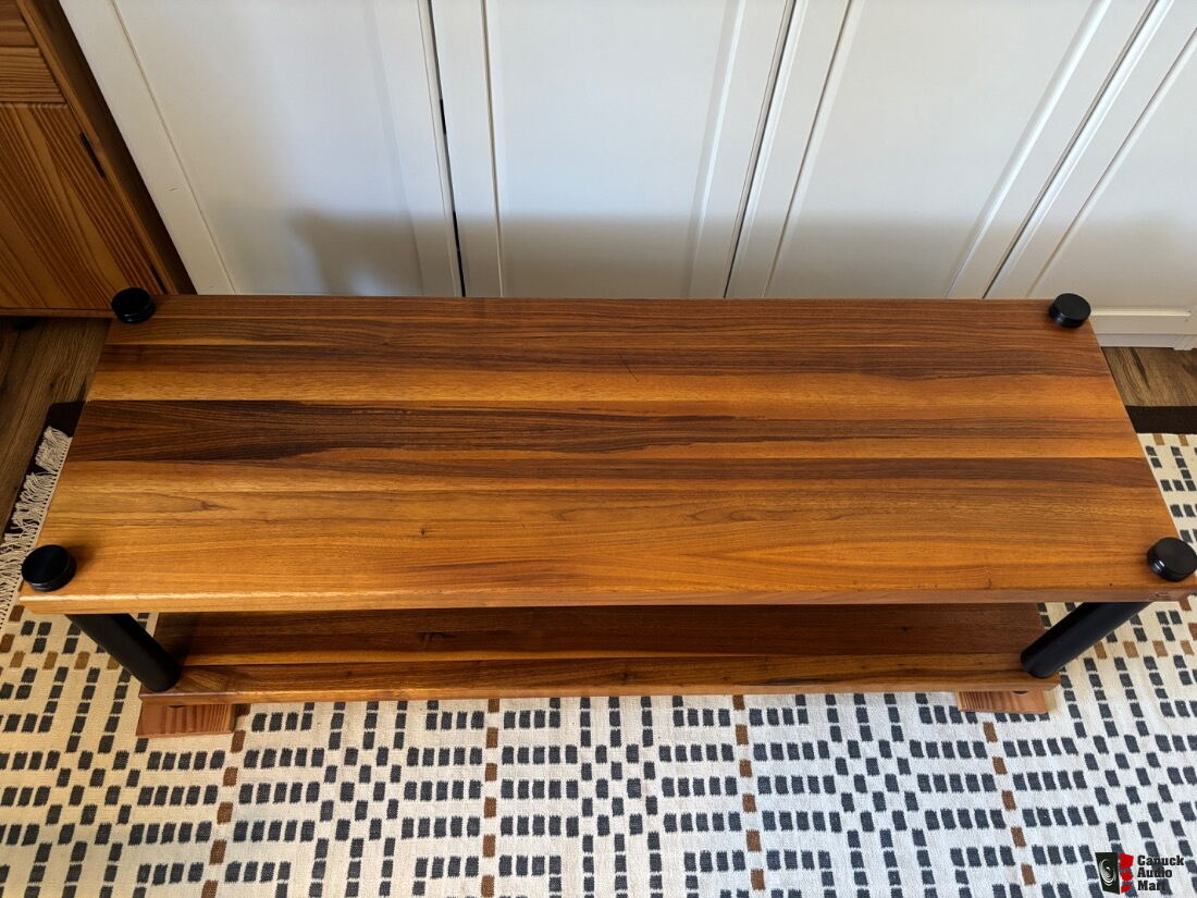 Solid Rack Walnut Photo #5466141 - Canuck Audio Mart