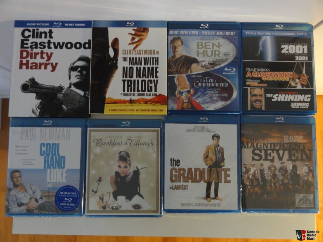 Lot of Blu-Ray and DVD Movie Classics - Like New & Cheap! Photo ...