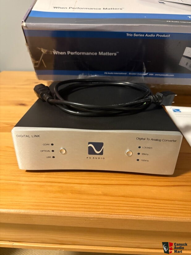 PS Audio Digital Link III DAC For Sale - Canuck Audio Mart