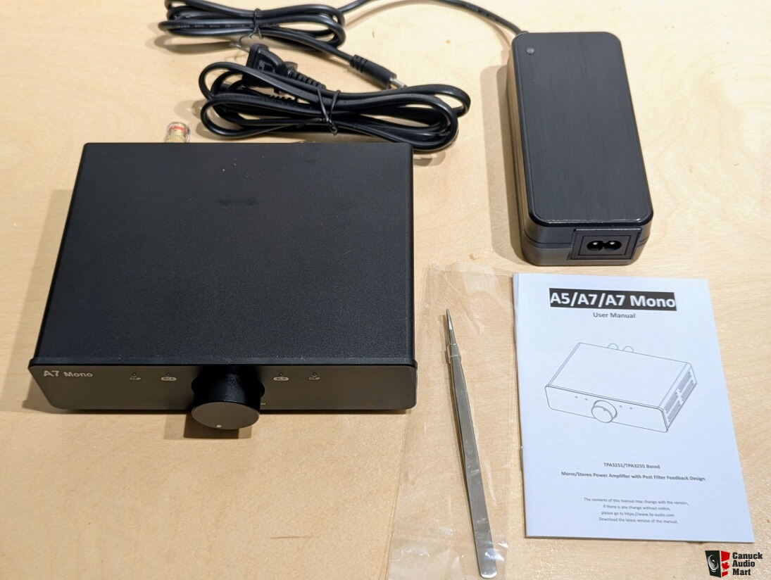3e Audio A7 Mono amp Photo #5470038 - Canuck Audio Mart