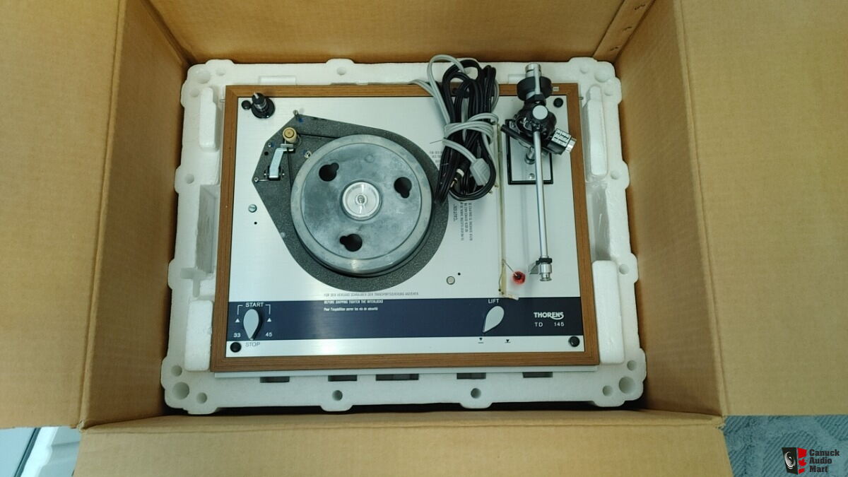 Thorens TD 145 Like New In Original Box! For Sale - Canuck Audio Mart