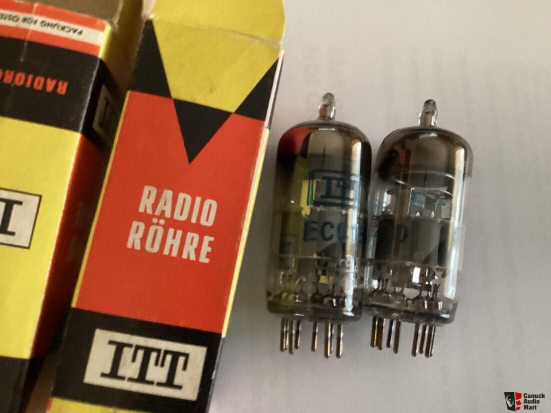 ITT ECC189 tubes pair Photo #5472002 - Canuck Audio Mart