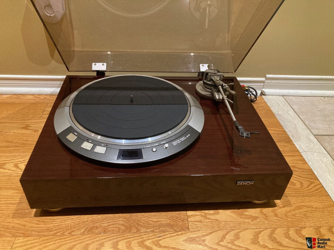 Denon DP-80 top model turntable with long Denon tonearm Photo #5472006 ...