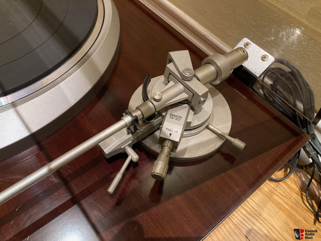 Denon DP-80 top model turntable with long Denon tonearm Photo #5472010 ...