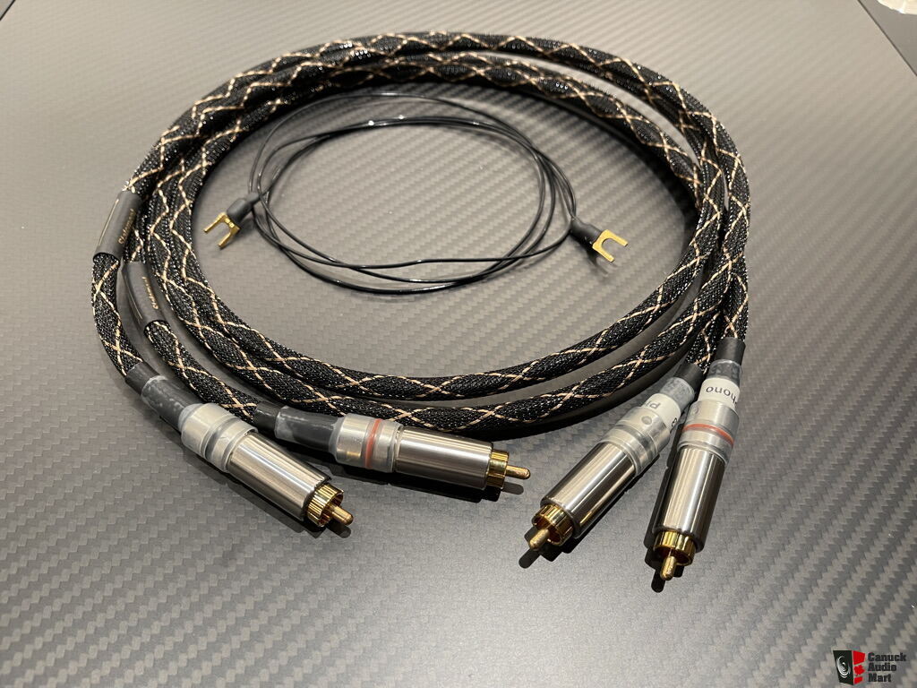 Audio Sensibility Statement Silver Phono Cable V3 RCA-RCA 1.2M For Sale ...