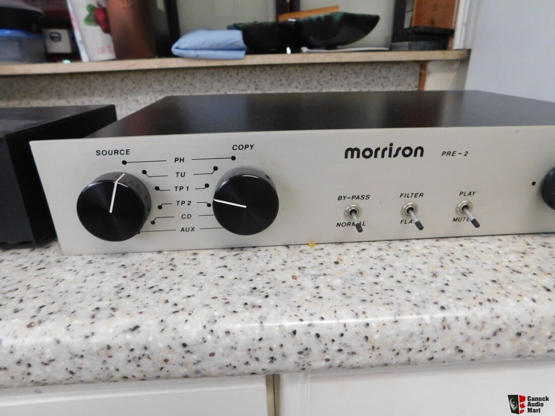 Morrison 2 Preamplifier with Seperate power Supply Working Photo ...