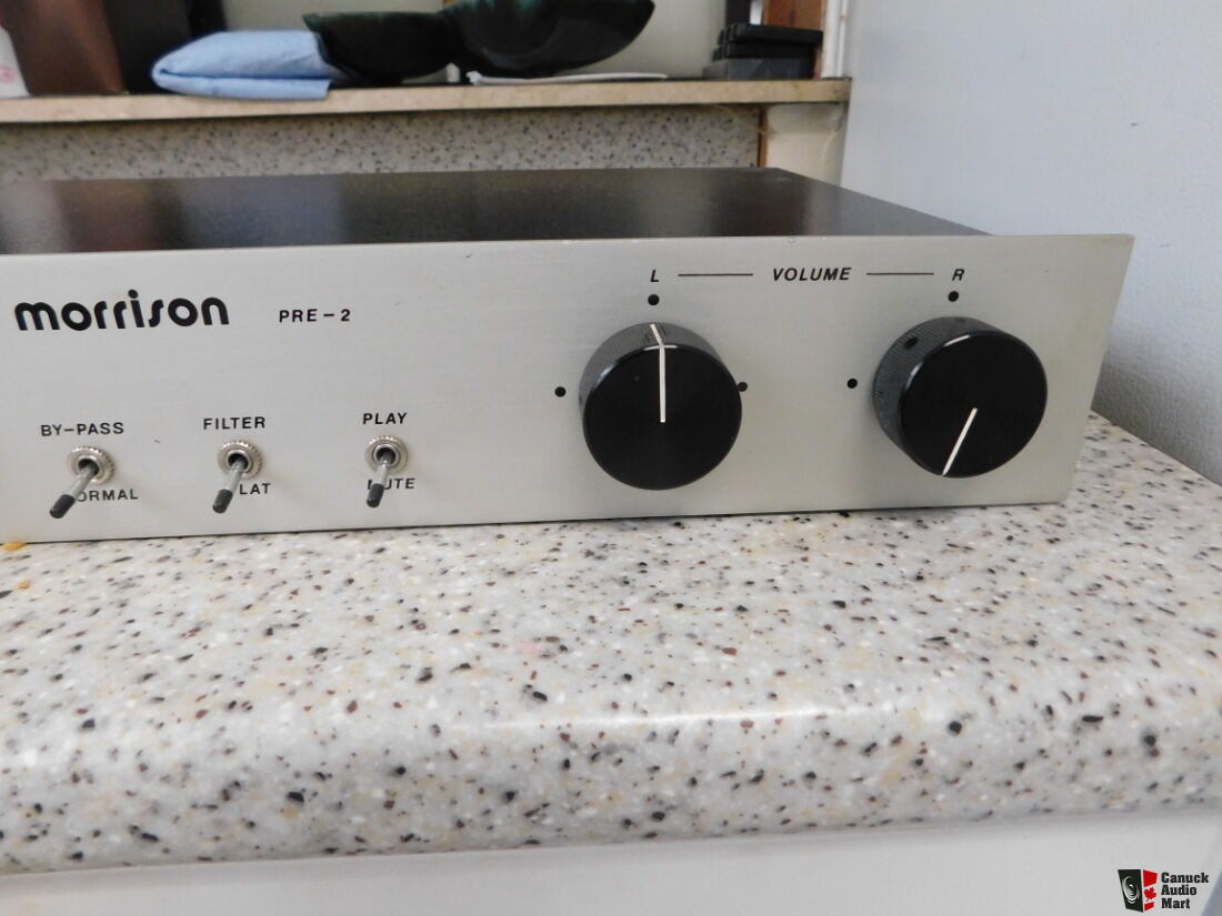 Morrison 2 Preamplifier with Seperate power Supply Working Photo ...