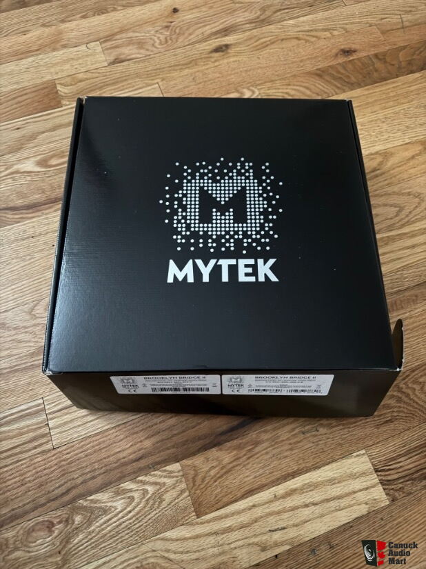 Mytek Brooklyn Bridge 2 Streamer - DAC - Phono Preamp - Roon Core For ...