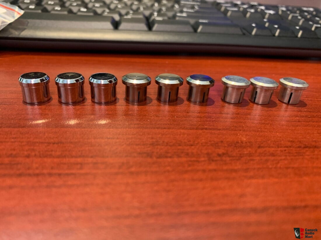 Rhodium Plated RCA caps For Sale - US Audio Mart