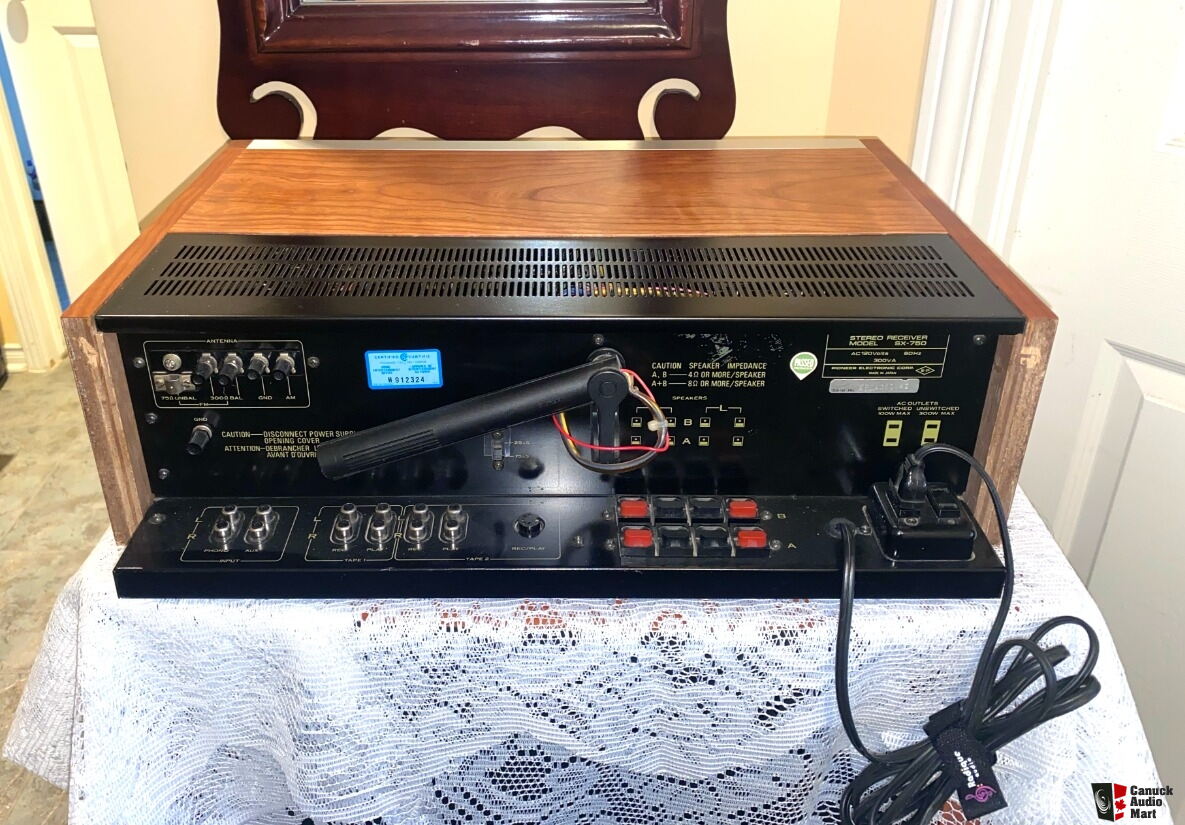 Vintage 50 WPC Pioneer Stereo Receiver SX-750 Photo #5476039 - US Audio ...