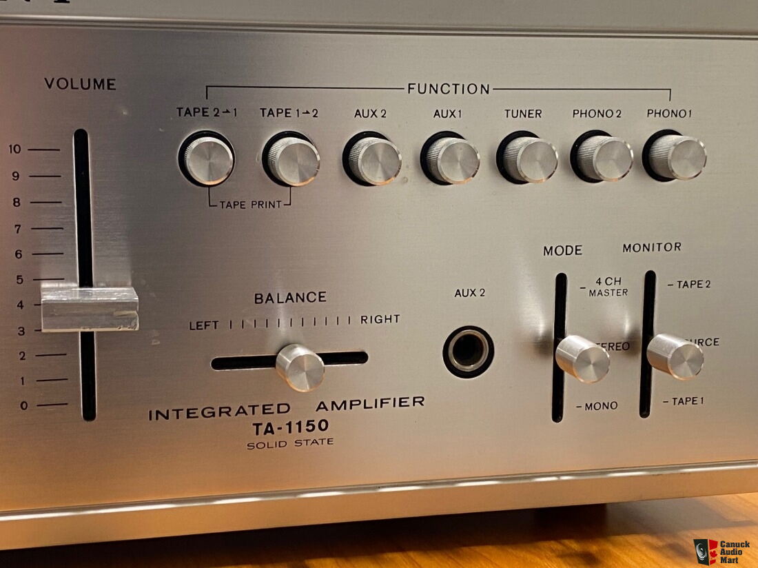 Sony TA-1150 Amplifier Photo #5478503 - Canuck Audio Mart