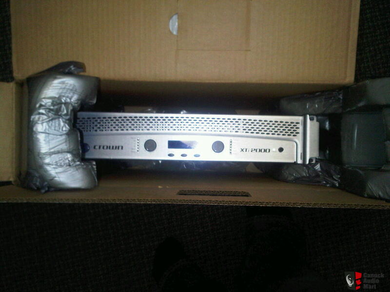 Crown XTI-2000 Power Amp w/DSP For Sale - Canuck Audio Mart