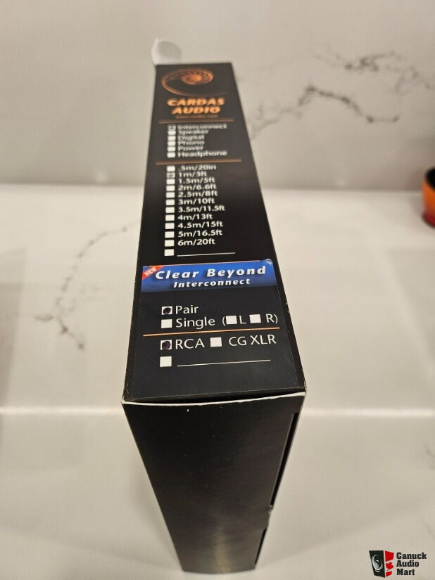 Cardas Clear Beyond 1M ***Like New Photo #5478752 - Canuck Audio Mart
