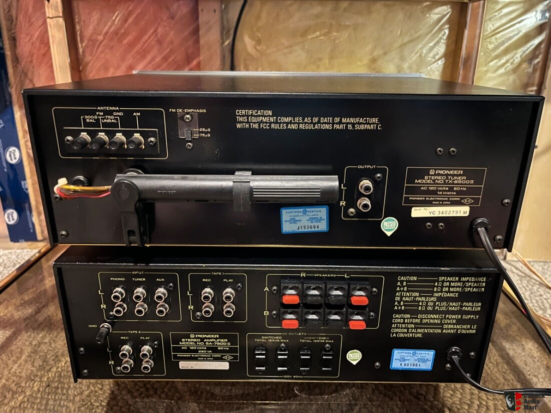 Pioneer SA 7500 II Integrated Amplifier in Excellent Condition - Free 1 ...