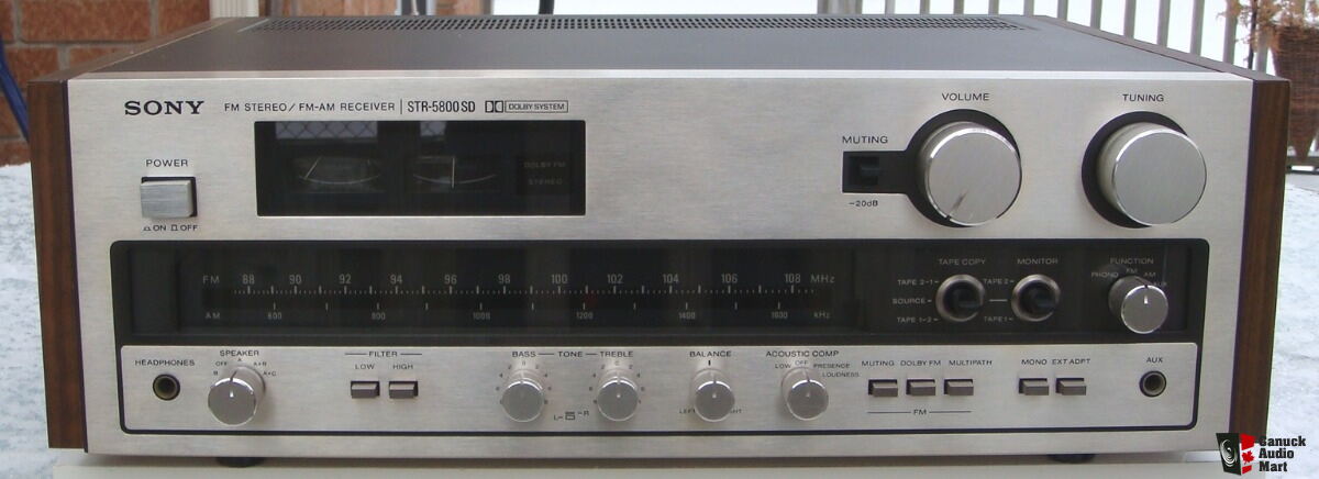 Sony STR-5800SD AM/ FM Stereo Receiver + Manuals (pdf) + More For Sale ...