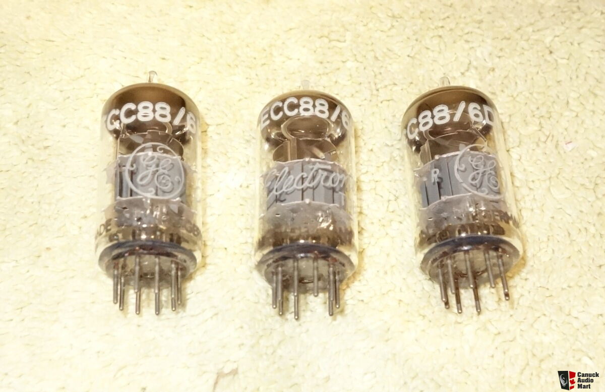 New GE and United 6DJ8 ECC88 Made in West Germany Telefunken Photo ...
