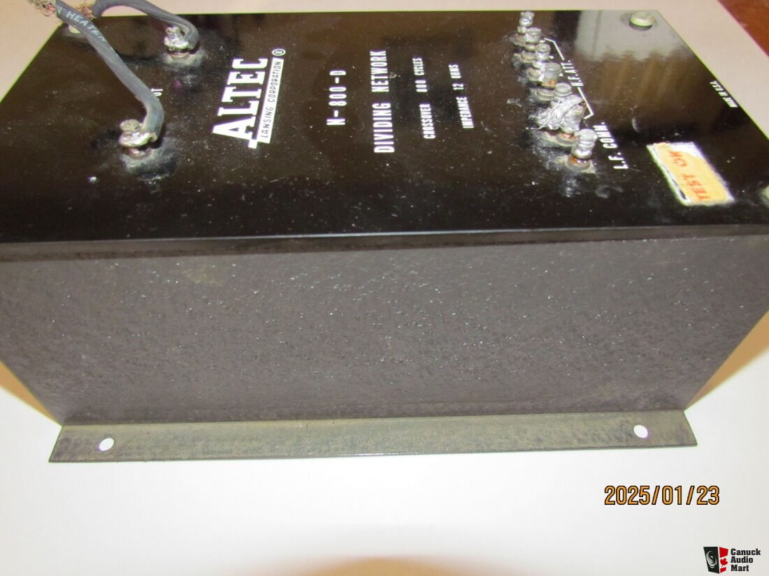 early Altec N-800-D 12 Ohm Dividing Network (Single ) Photo #5480732 ...