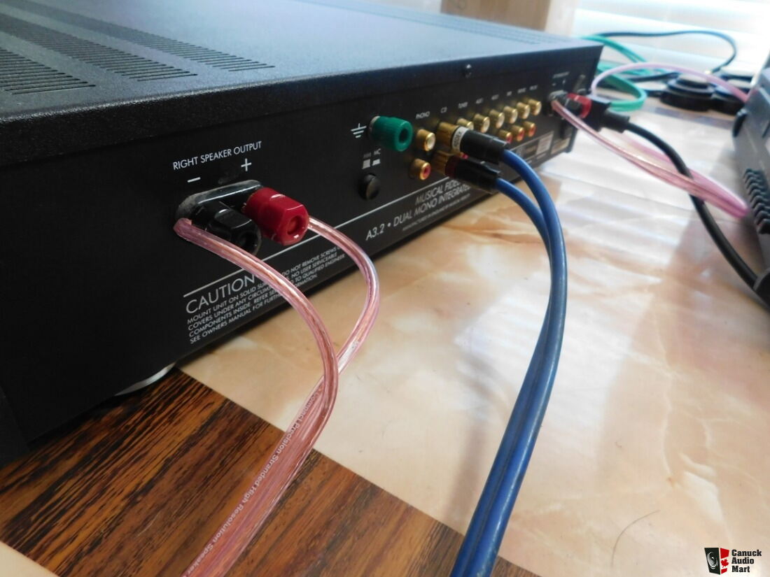MUSICAL FIDELITY A3.2 Dual Mono Integrated Amplifier Solid-state ...
