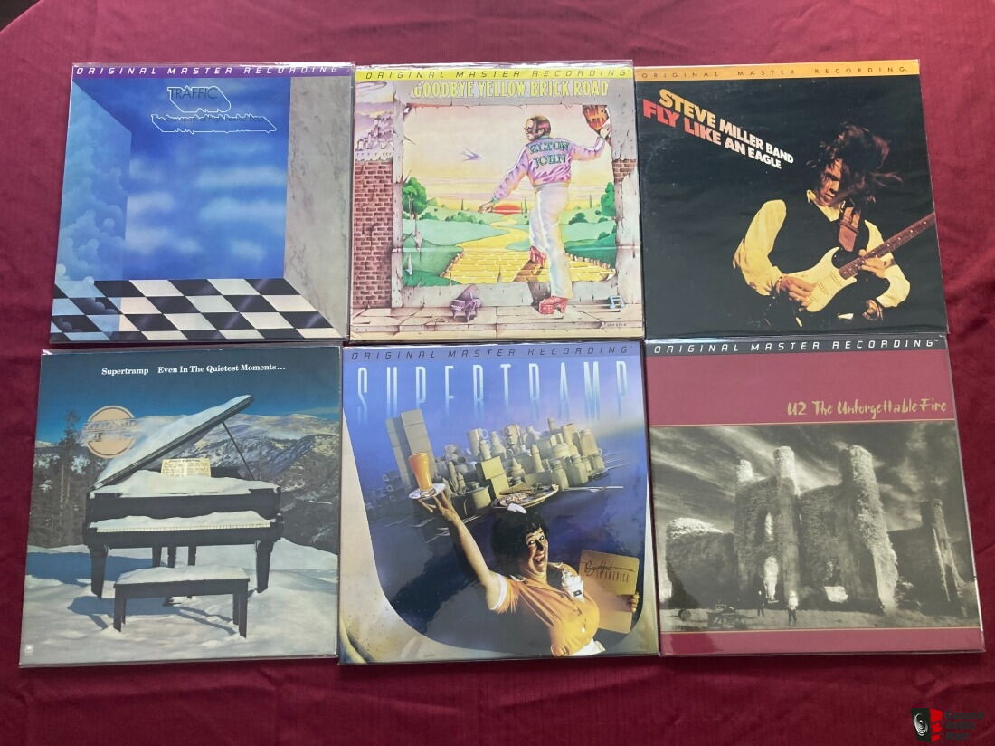 Audiophile Records, Classic Records, Mobile Fidelity, MCA Heavy Vinyl ...