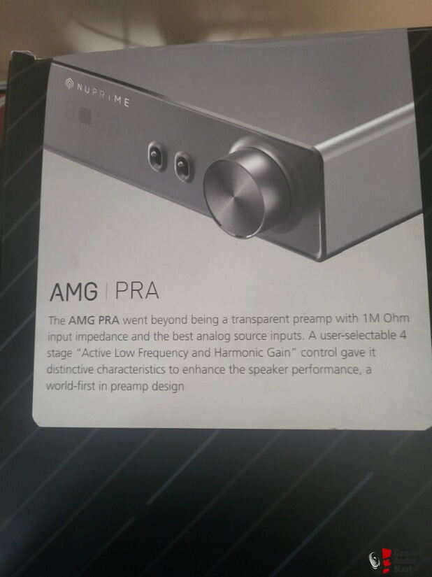 Nuprime AMG PRA Preamplifier Photo #5484659 - Canuck Audio Mart