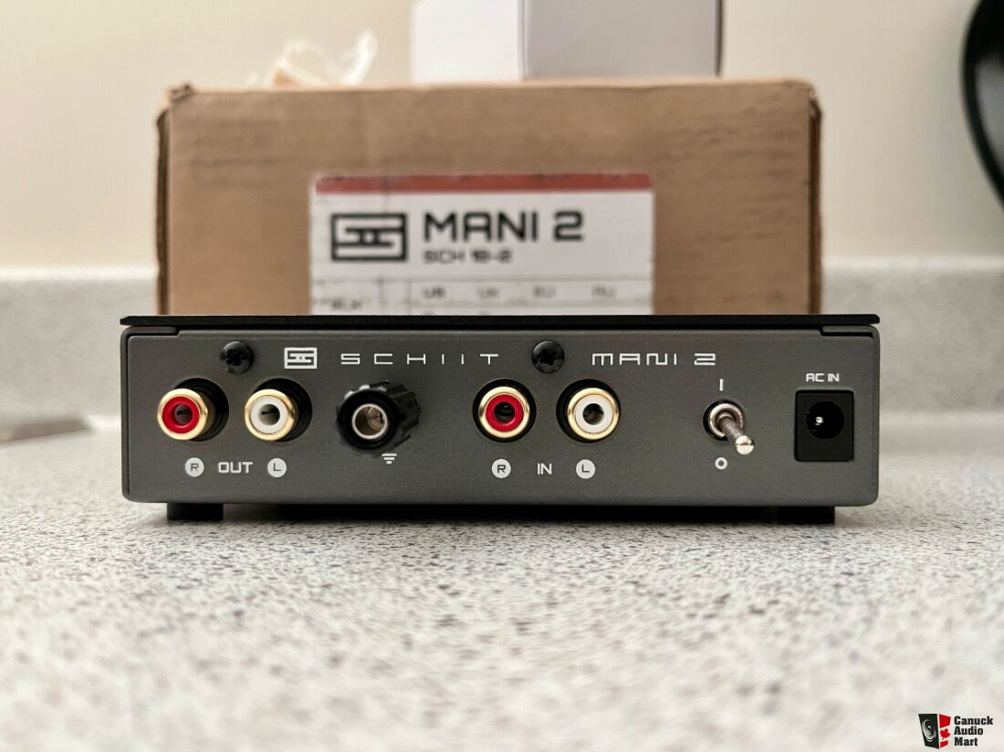 Schiit Mani 2 phono preamp Photo #5485248 - Canuck Audio Mart