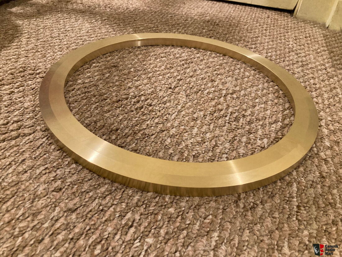 Micro Seiki gun metal outer ring stabilizer Photo #5485985 - UK Audio Mart