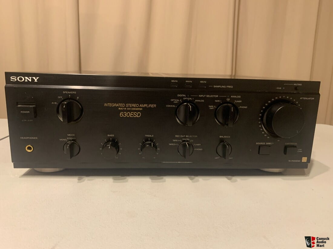 Sony 630 ESD Integrated Amplifier For Sale - US Audio Mart