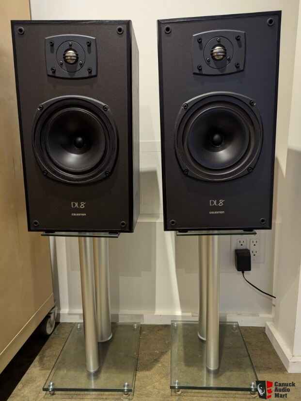 Celestion DL8 Series 2 Speakers + stands Photo #5489781 - Canuck Audio Mart