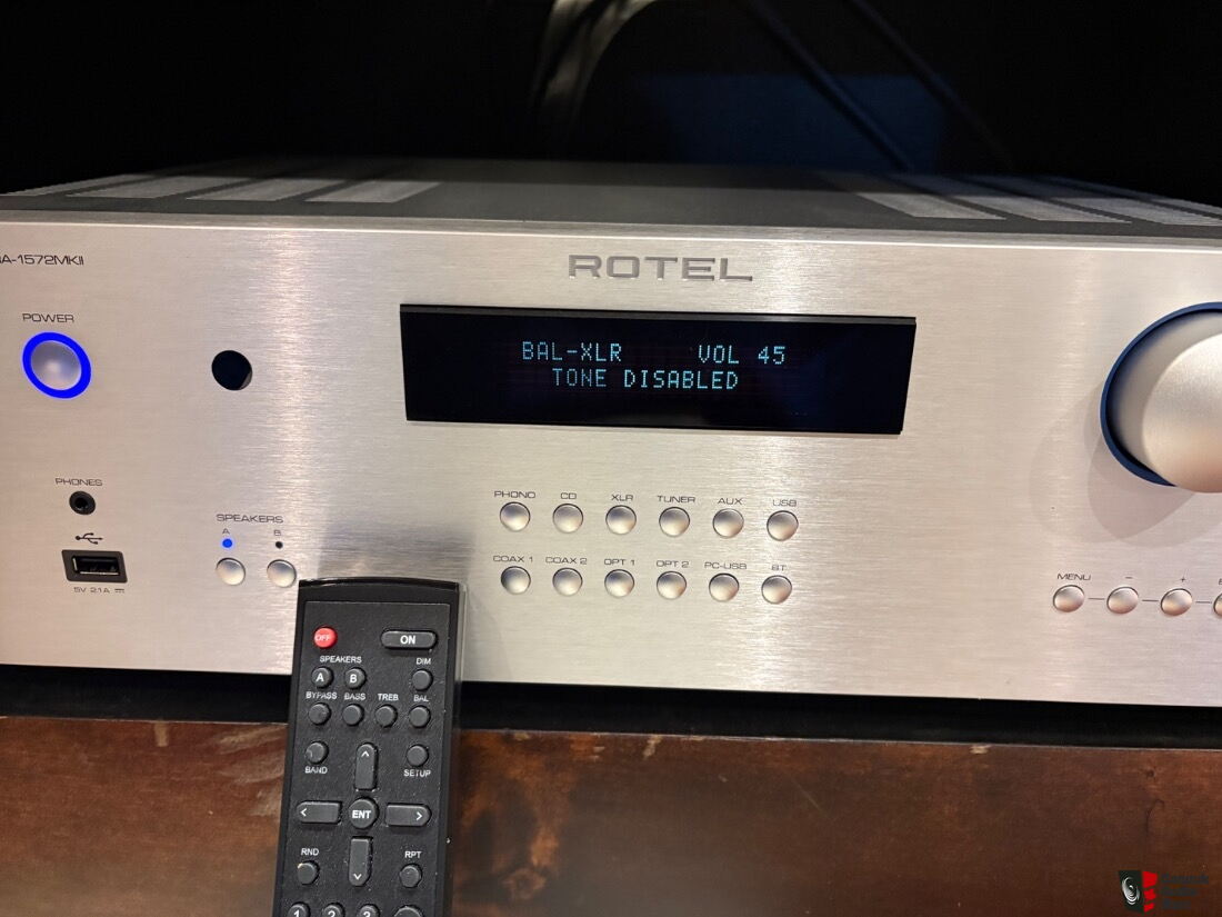 Rotel RA 1572 mkii integrated amplifier Photo #5489894 - Aussie Audio Mart