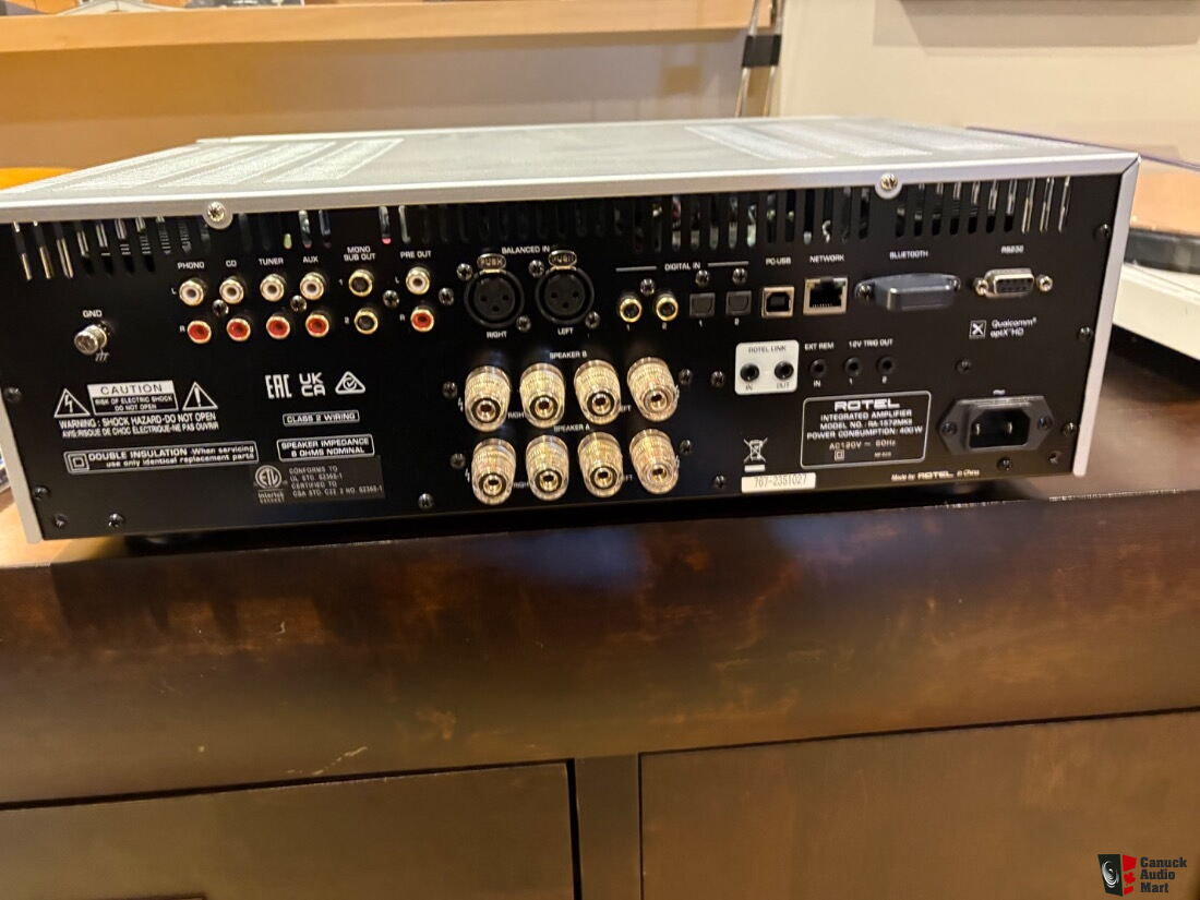 Rotel RA 1572 mkii integrated amplifier Photo #5489894 - Aussie Audio Mart