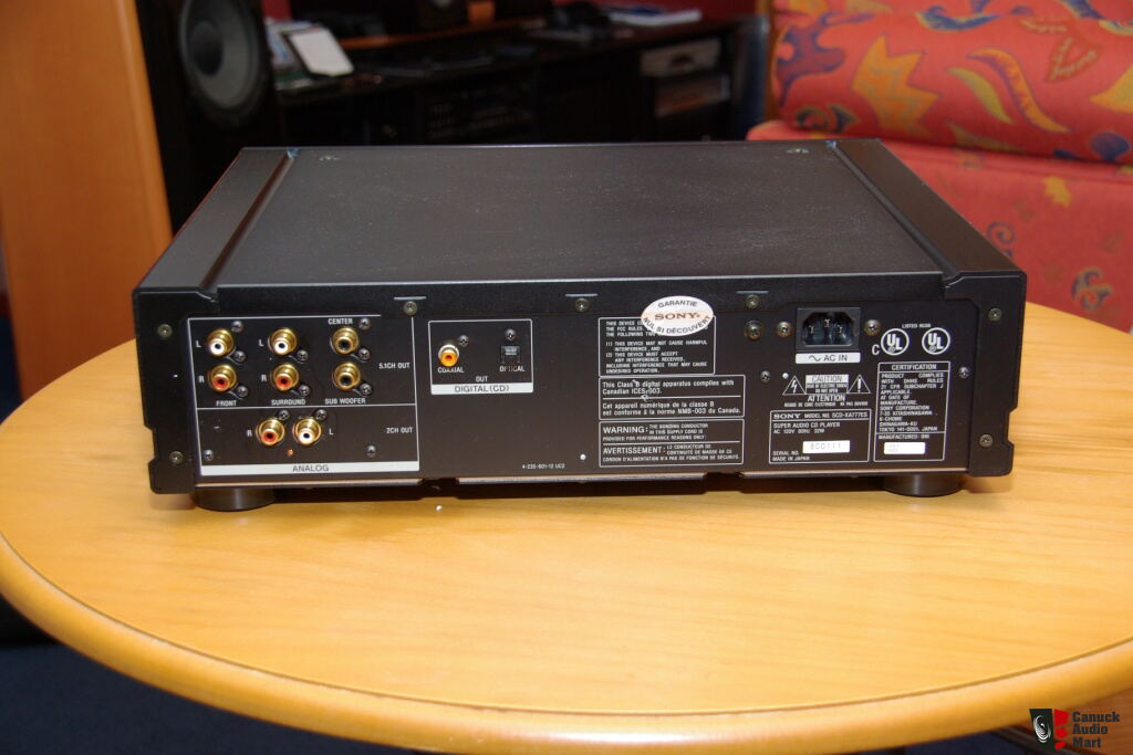 Sony SCD XA 777ES Super Audio CD Player Photo #549189 - US Audio Mart