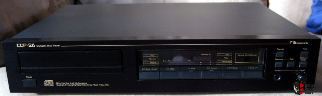 NAKAMICHI CDP-2A compact disc player SALE PENDING For Sale - Canuck ...