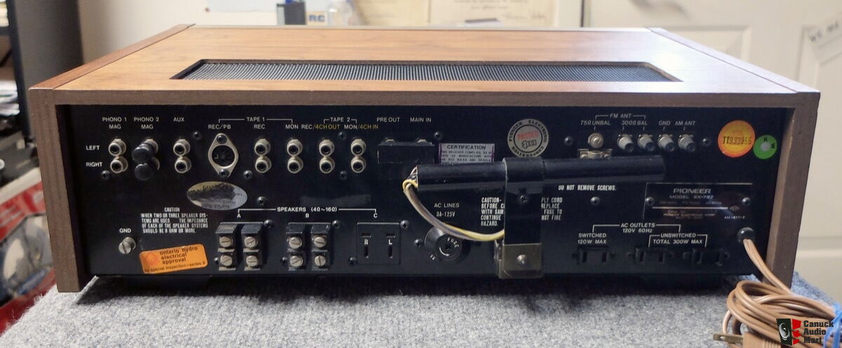 Pioneer Stereo Receiver Model SX-727 Fully Serviced Working LED lights ...