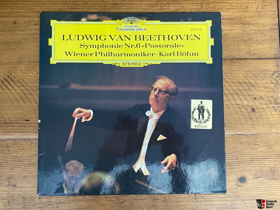 4 Classical DG LPs (Lot 1) : Beethoven, Kleiber, Bohm, Kempff Photo ...