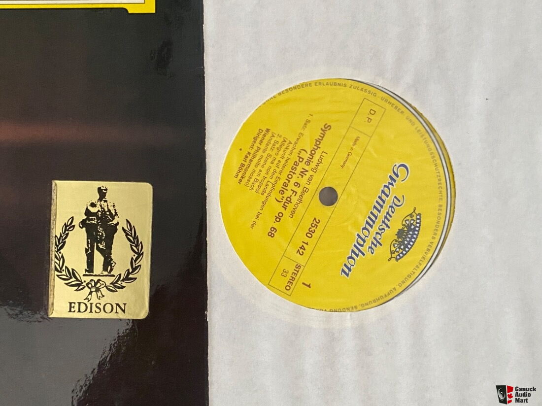 4 Classical DG LPs (Lot 1) : Beethoven, Kleiber, Bohm, Kempff Photo ...