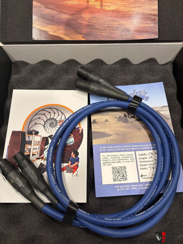 Cardas Clear Cygnus XLR 1M For Sale - Canuck Audio Mart