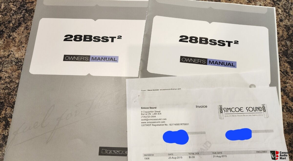 Pending to Michel! - Bryston 28B SST2 1000w Mono Blocks! Photo #5497575 ...