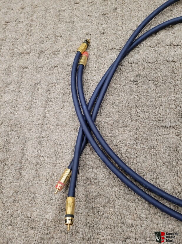 Audioquest Lapis ( pure silver ) 1.5m. RCA interconnect Photo #5497743 ...
