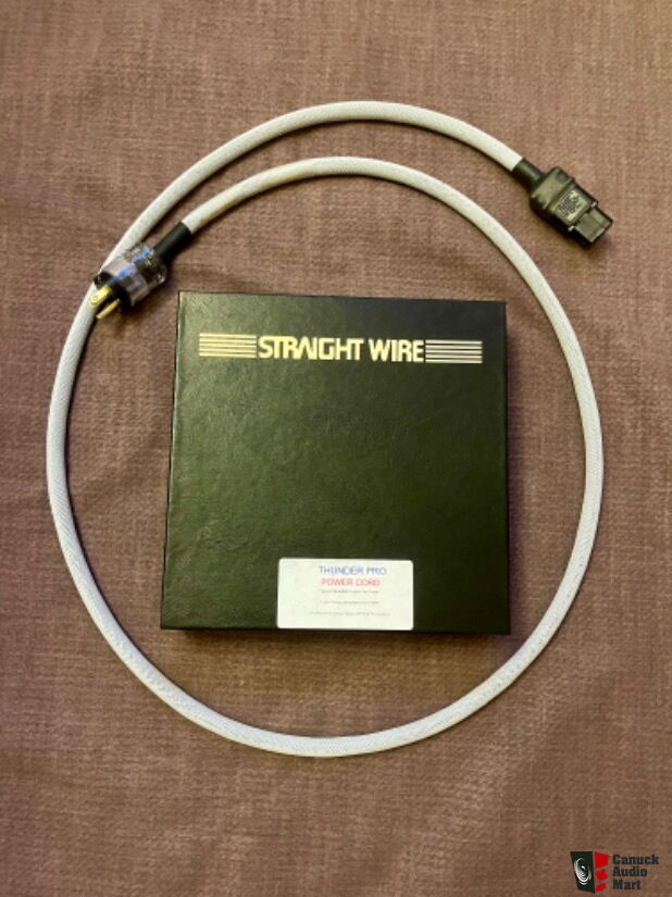 Straight wire Pro Thunder, price reduced For Sale - US Audio Mart