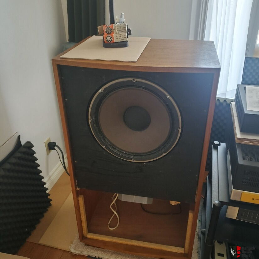 Tannoy 15" Gold in Tannoy GRF Rectangular cabinets // Original Photo ...