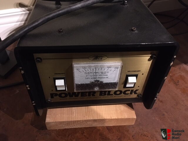 Tice Power Block Photo #5500108 - Canuck Audio Mart